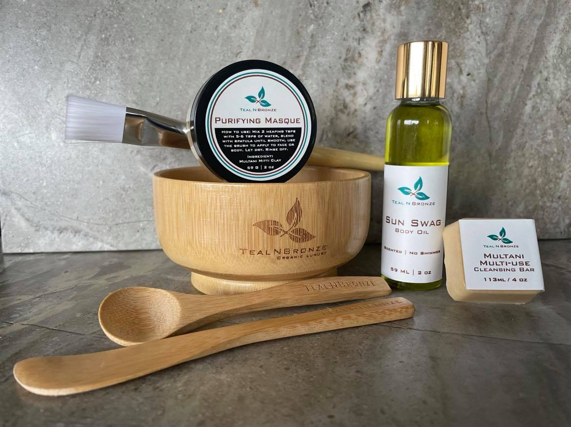 Boundless Beauty Set – Teal N Bronze